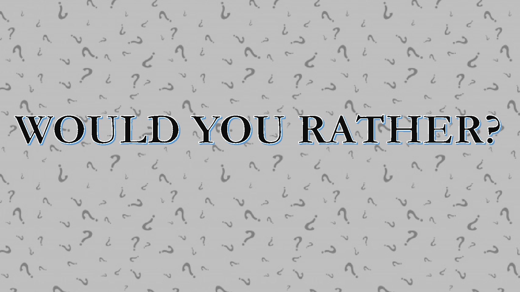 Would You Rather Poll - Martin Velsen Real Estate Team