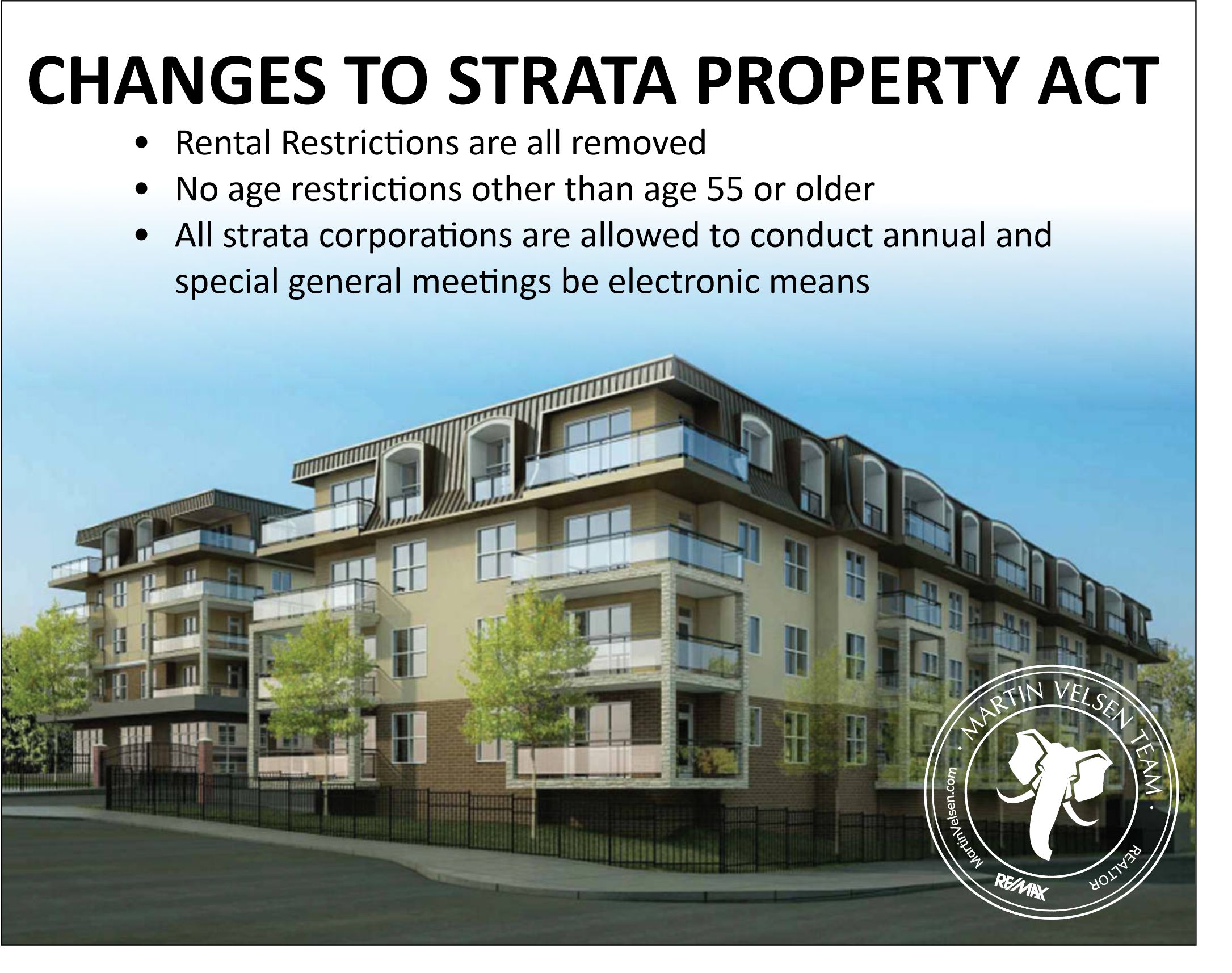 Rental Restrictions Gone in 2023 - Martin Velsen Real Estate Team
